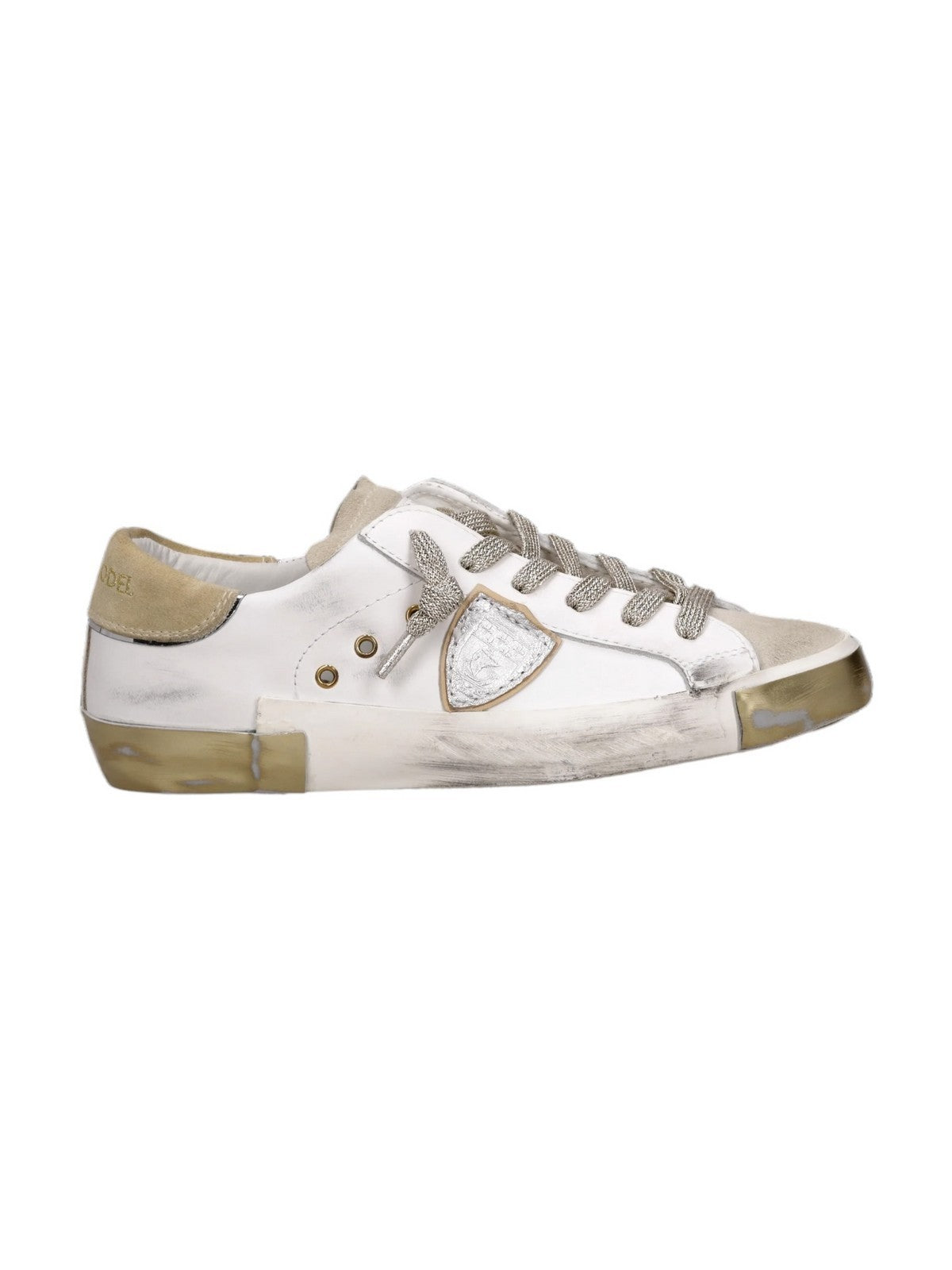 PHILIPPE MODEL Sneaker Donna Prsx Low Woman PRLD VDE1 Bianco
