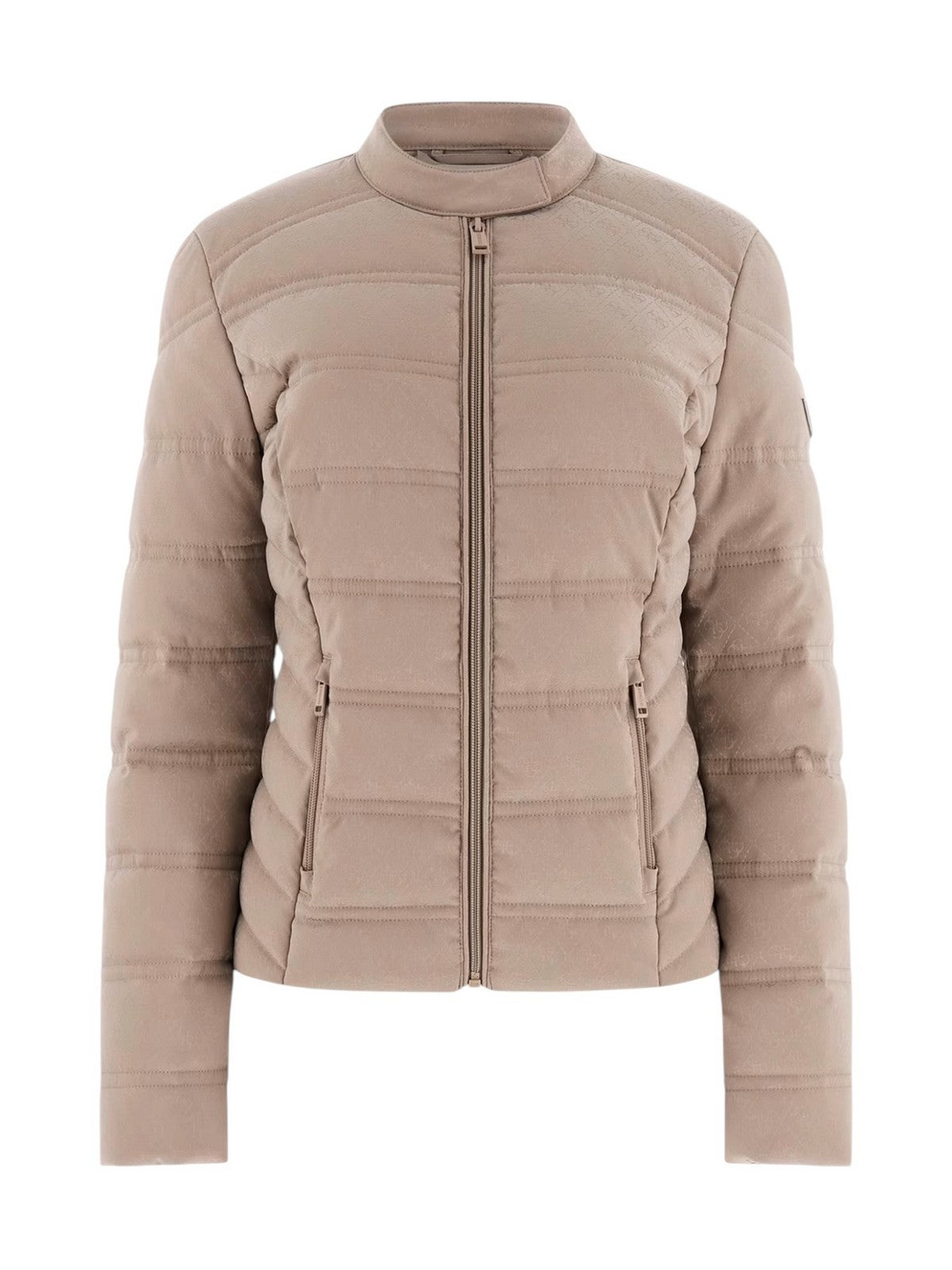 GUESS Women's Jacket New Vona Logo Jacket W6RL02 WJ492 A10L SUMMER CLA