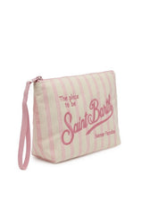 MC2 SAINT BARTH Clutch Unisex adult ALINE COTTON 00239L TINY V STRI