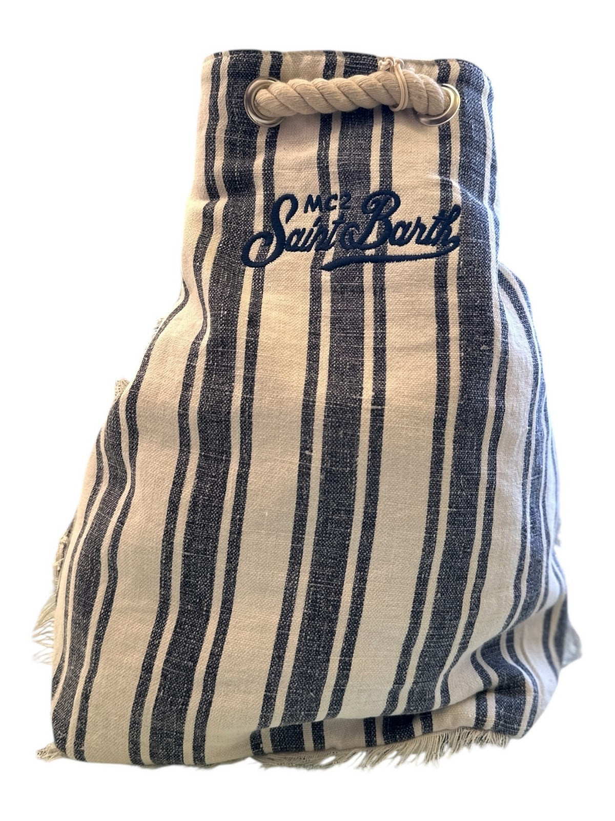 MC2 SAINT BARTH Zaino Donna BOAT BACKPACK LINEN 01977H LINEN BEACH STR