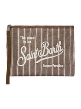MC2 SAINT BARTH Clutch Unisex adult ALINE COTTON 00242L TINY V STRI