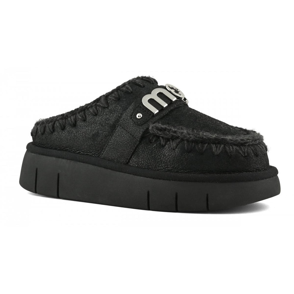 MOU Ciabatta Donna Bounce clog special leather - MU.FW531001B CBKG Cra