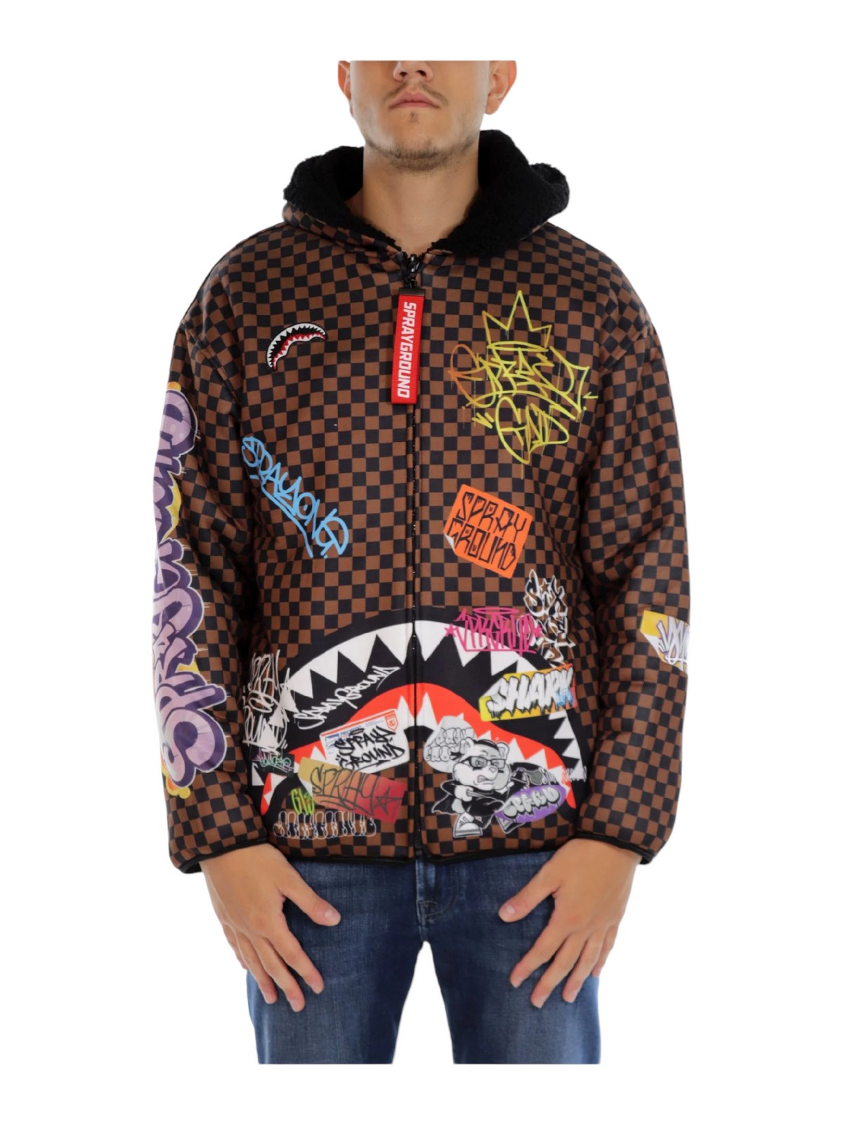 SPRAYGROUND SP407 brown men's jacket
